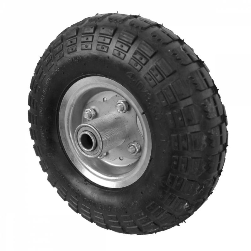 Roue gonflable pour chariot - 52 L - 4.10 / 3.50-4 - Noir